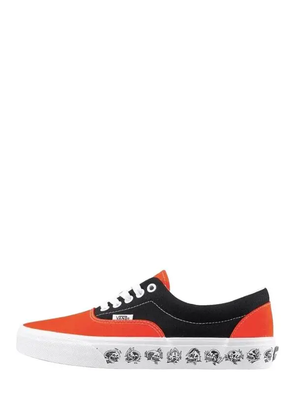 VANS Era Low Top Sneakers - Black/orange