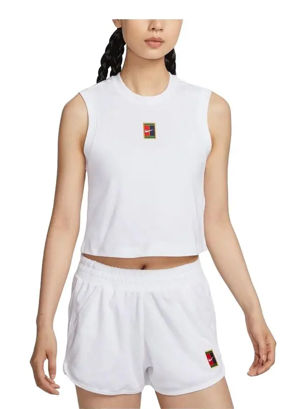 Nike Court Heritage Tennis Tank - White