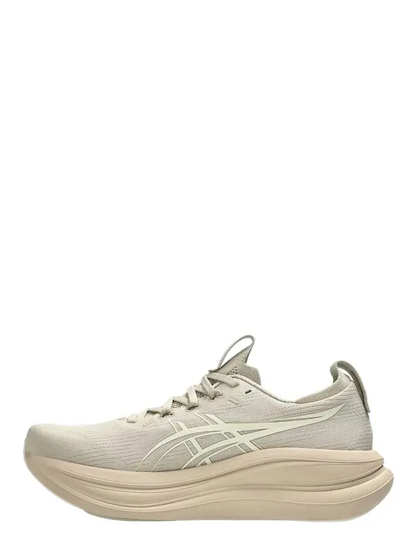 Asics Gel-nimbus 28 Athletic Sneakers - Feather Grey/cream