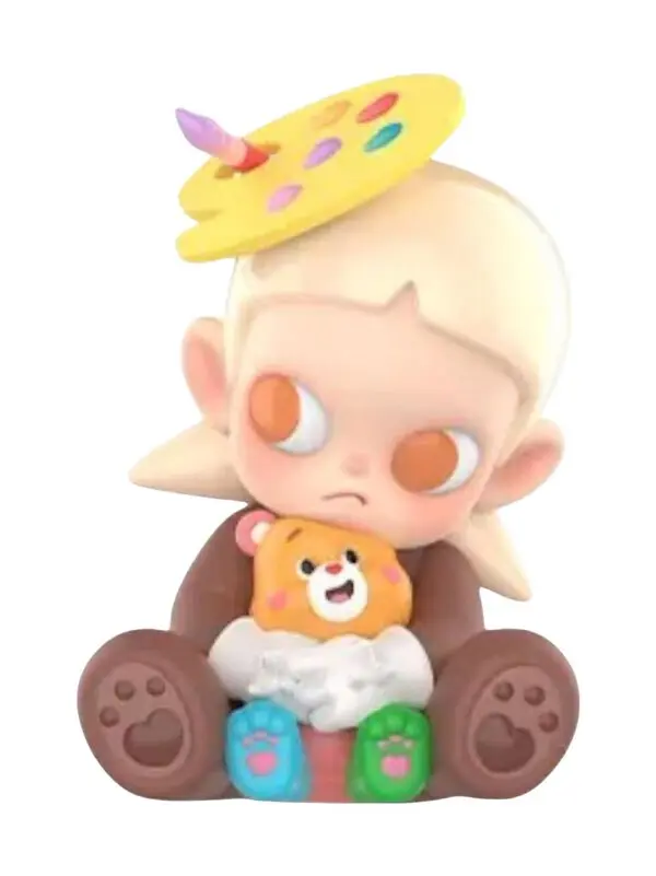 POP MART X Zsiga Care Bear Figures 'craftsmanship Bear Work Of Heart Bear - Multi-color