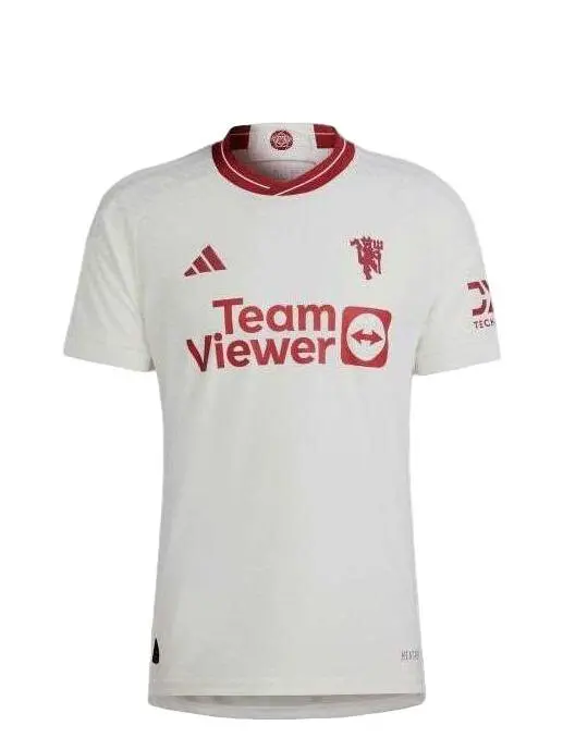 Adidas Manchester United 23/24 Third Authentic Jersey - Cloud White
