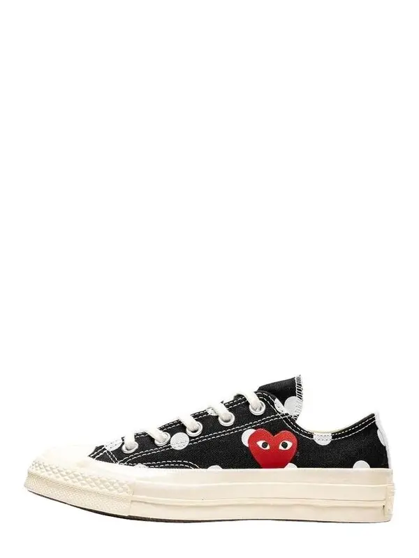 CONVERSE Comme Des Garçons X Chuck 70 Low Polka Dot Sneakers - Black