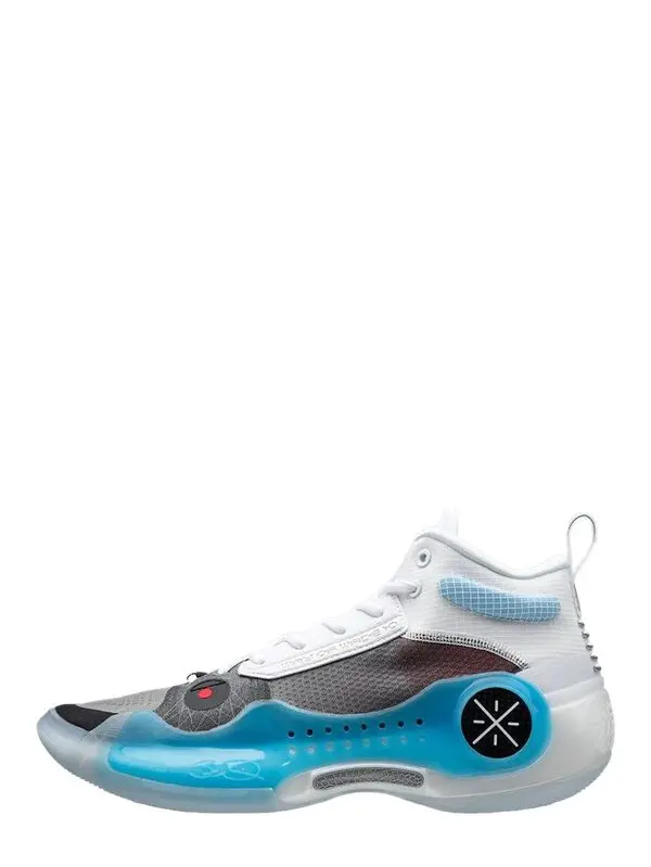 LI-NING Way Of Wade "team No Sleep" High-top Sneakers - Blue/grey