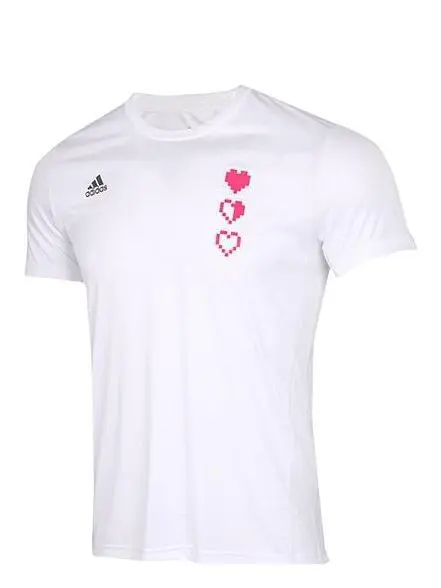 Adidas 25/7 Running Sports Short-sleeve Tee - White