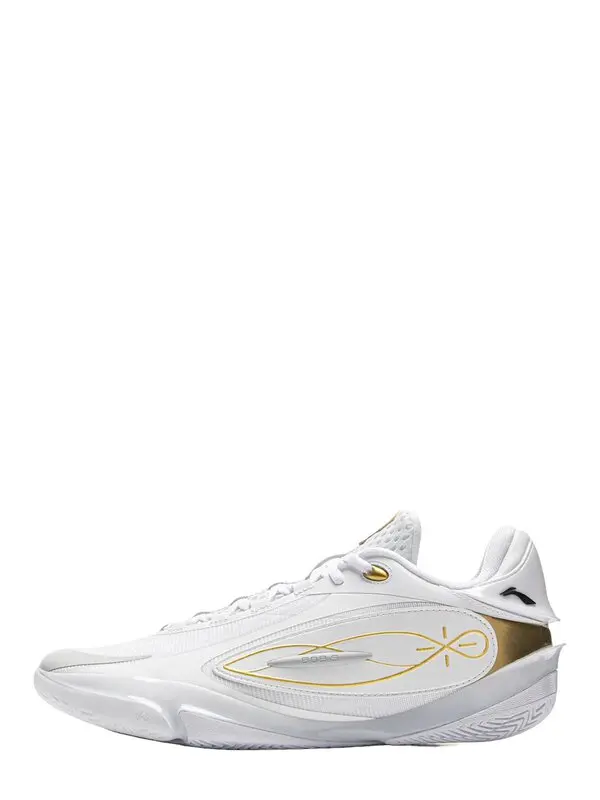LI-NING Road To Glory" Wade 808 5 V Ultra Sneakers - White/metallic Gold
