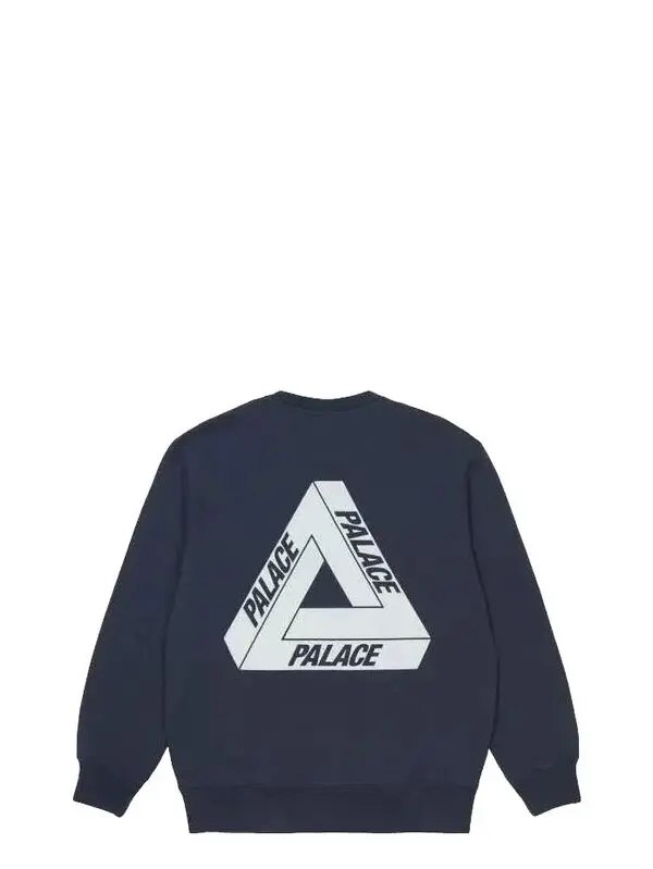 PALACE Slub Crew - Navy