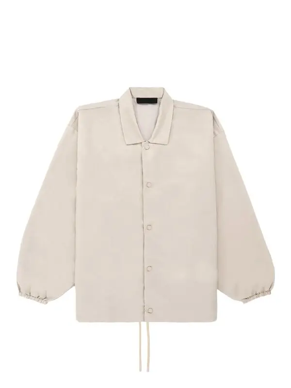 Fear Of God Coaches Jacket - Silver Cloud