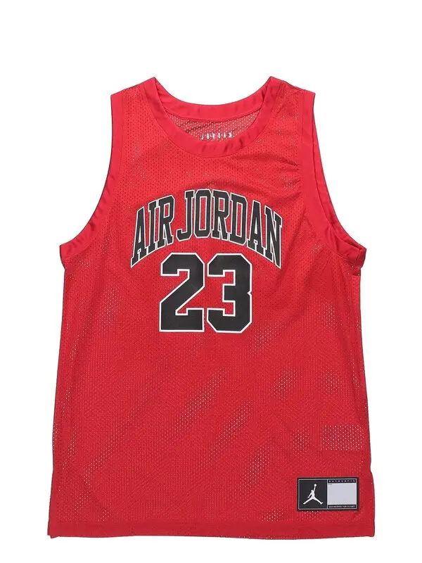 JORDAN Air Dna Distorted Flying Basketball Mesh Training Vest - Red