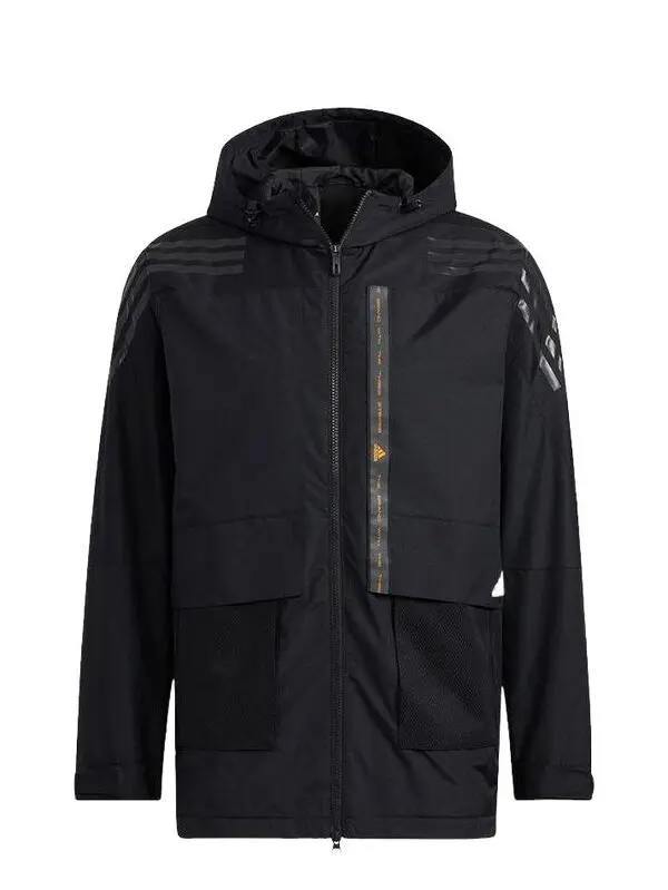 Adidas Hooded Zip Up Jacket - Default Color