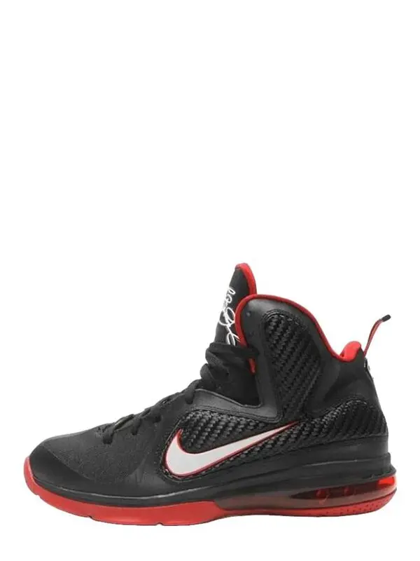 Nike Lebron High Top Athletic Sneakers - Black