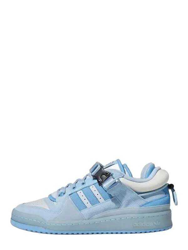 Adidas X Bad Bunny Forum Buckle Low - Blue Tint/light Blue/clear Blue