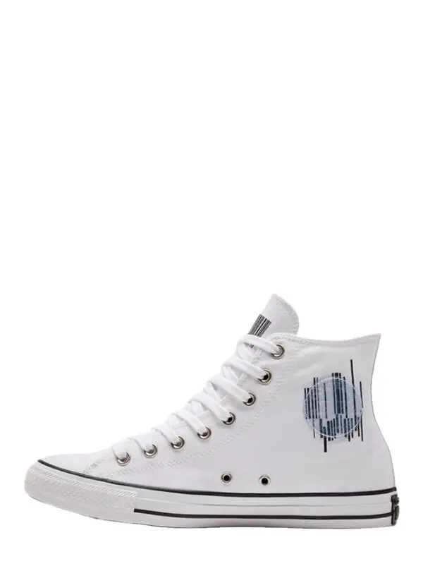 CONVERSE Chuck Taylor All Star Translucent Barcode High Top Sneakers - White