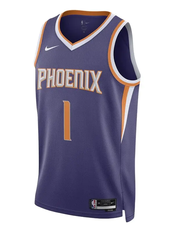 Nike Dri-fit Nba Phoenix Suns Devin Booker Icon Edition 2022/23 Swingman Jersey - None