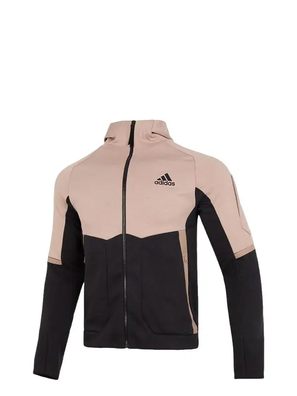 Adidas Colorblock Hooded Jacket - Default Color