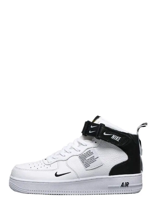 Nike Force 1 Mid '07 Lv8 Sneakers - White/black