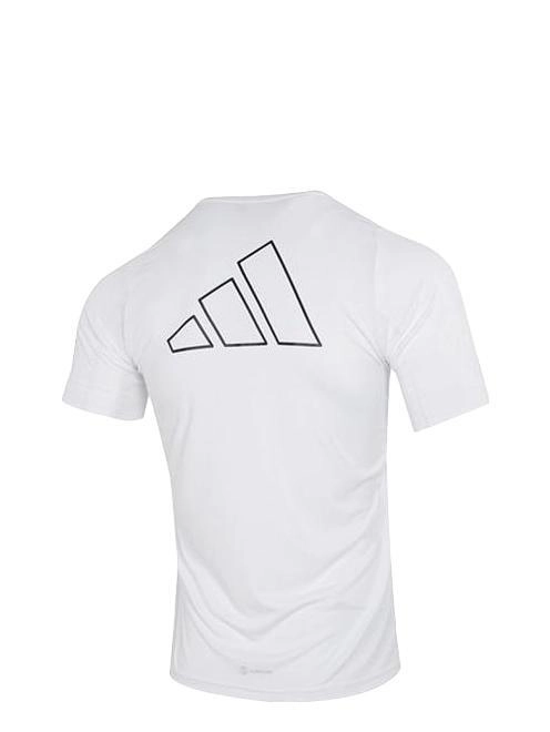 Adidas Athleisure Casual Sports T-shirt With Large Logo - Multi-color