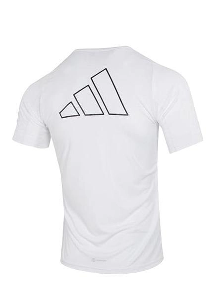 Adidas Athleisure Casual Sports T-shirt With Large Logo - Multi-color