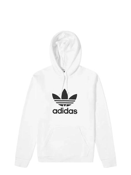Adidas Originals Trefoil Logo Hoodie - White