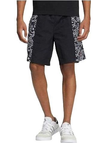 Adidas Neo X Keith Haring Graphic Shorts - Black