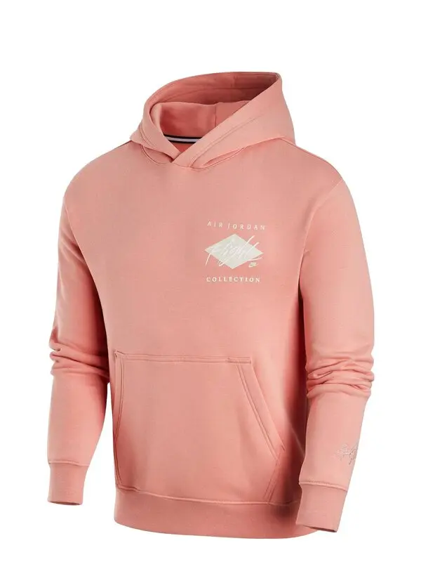 JORDAN Flight Logo Hoodie - Light Red/multi-color