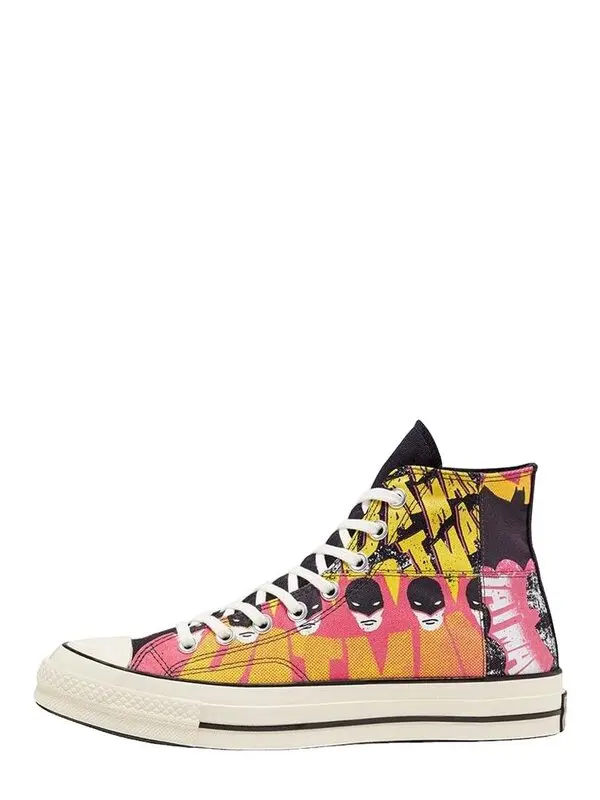 CONVERSE Batman X Chuck 70 Hi 80th Anniversary Sneakers - Black/red