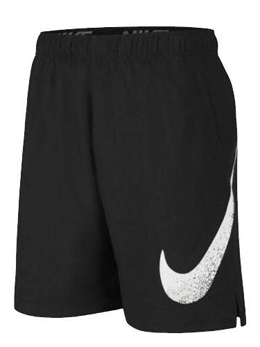 Nike Large Swoosh Sports Shorts - Black