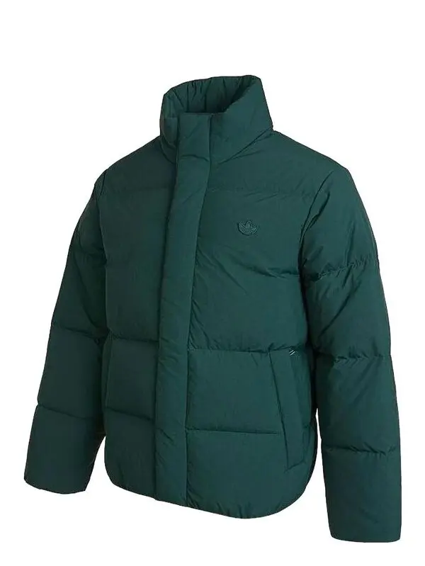 Adidas Down Puffer Jacket - Dark Green