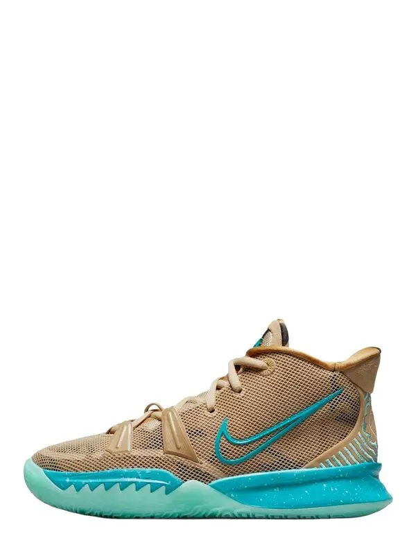 Nike Kyrie 7 'ripple' Basketball Shoes - Brown/blue