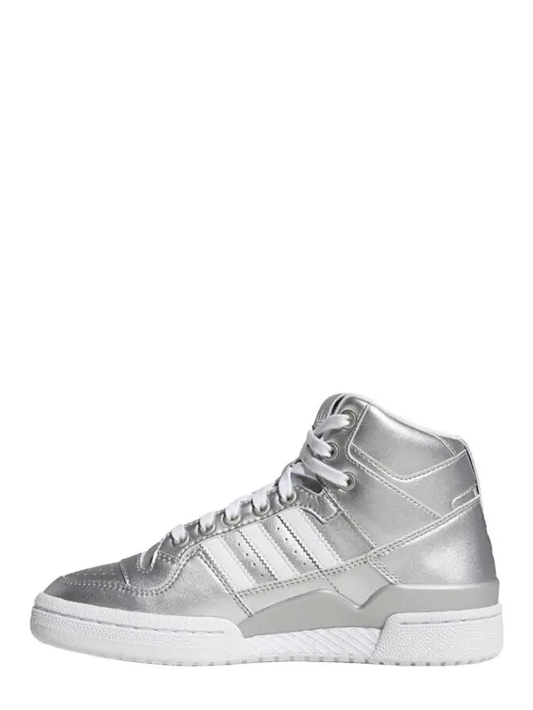 Adidas Originals Forum Mid Sneakers - Silver/white