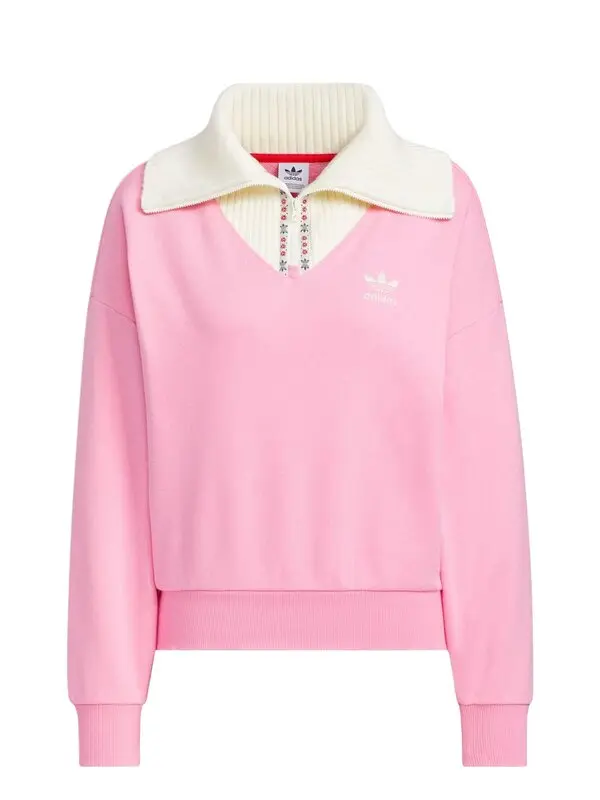Adidas Originals X Feifei Ruan Crewneck Sweatshirt - Pink