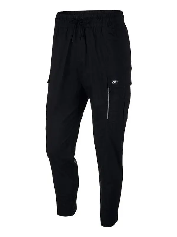Nike Cargo Pocket Casual Trousers - Black