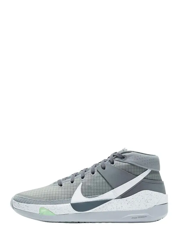 Nike Kd Tb 'wolf White' Basketball Sneakers - Grey