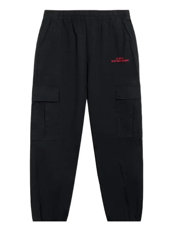 LI-NING Skateboarding Graphic Joggers Pants - Black