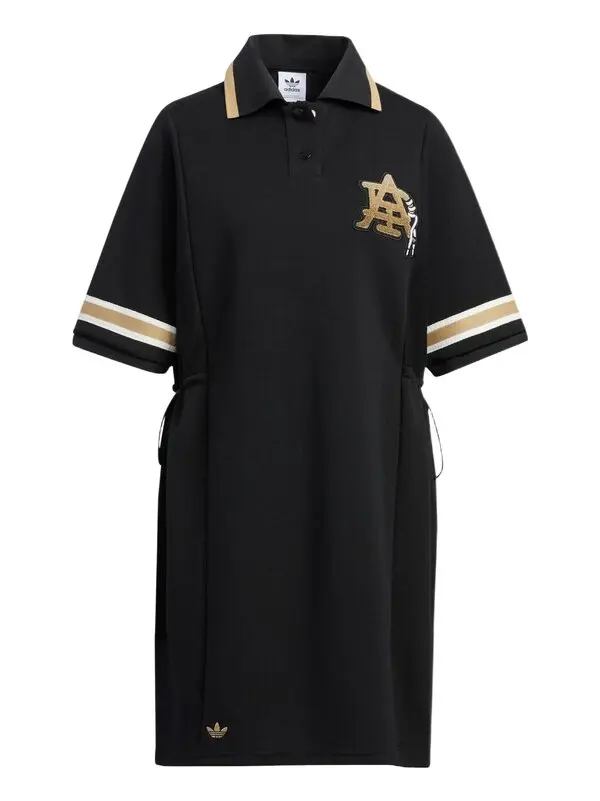 Adidas Collegiate Polo Dress - Black/gold