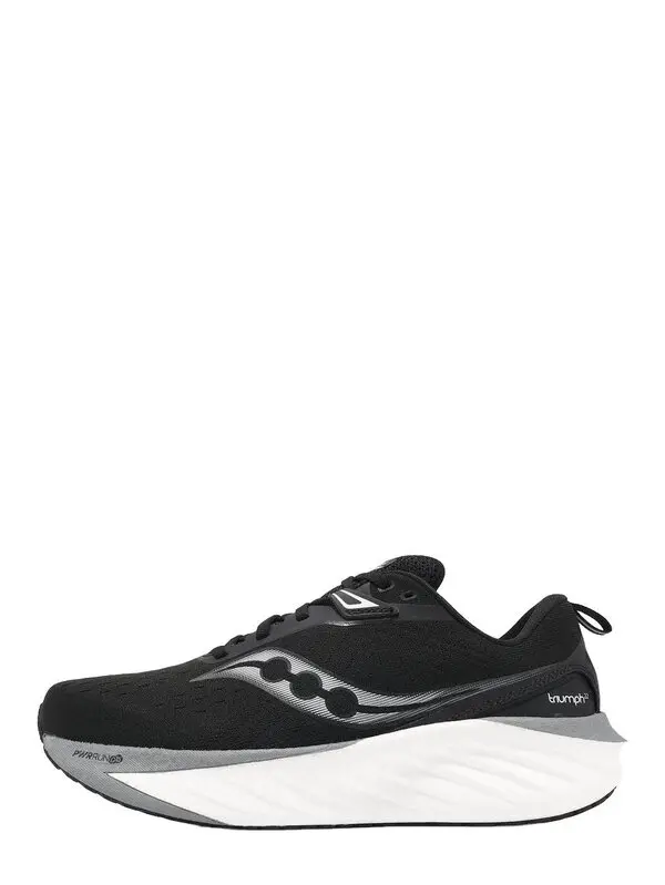 Saucony Triumph 22 Wide Athletic Sneakers - Black