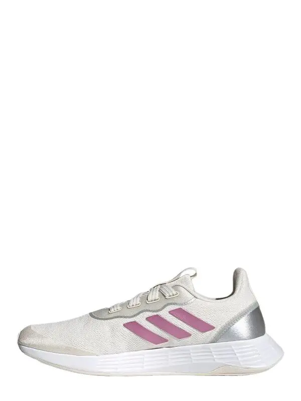 Adidas Qt Racer Sport Sneakers - White/purple/silver