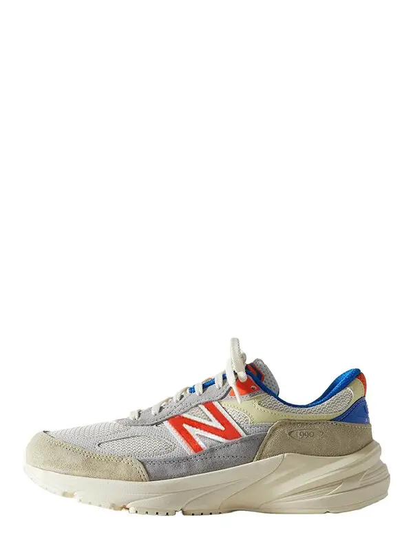 NEW BALANCE X Kith X Madison Square Garden 990v6 Made In Usa - Angora/royal Blue