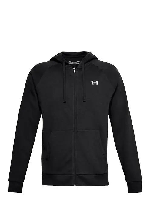 Under Armour Casual Sports Zip-up Hooded Jacket - Black