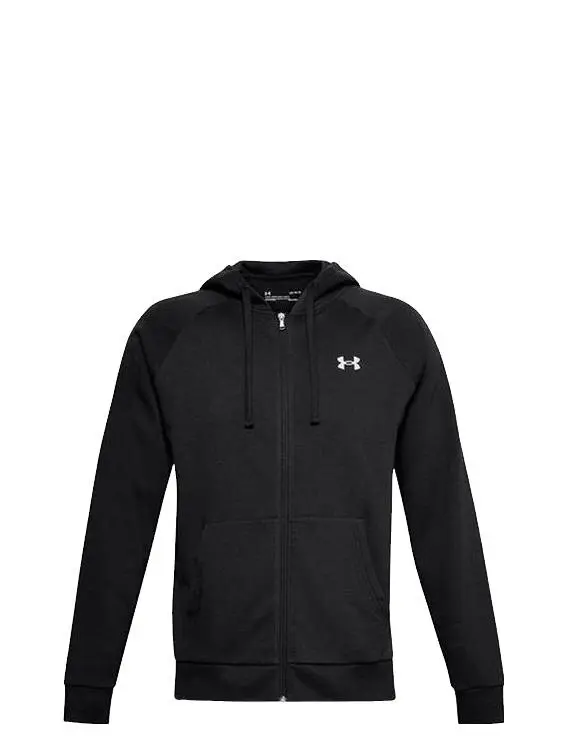 Under Armour Casual Sports Zip-up Hooded Jacket - Black