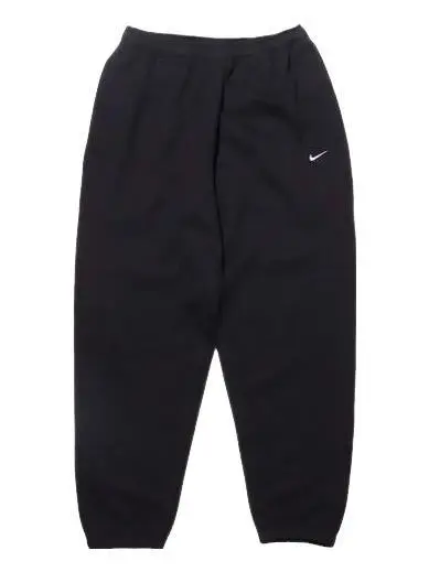 Nike Lab Solid Color Thermal Track Pants For - Black