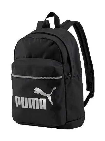 PUMA Core Base College Backpack - Black/white