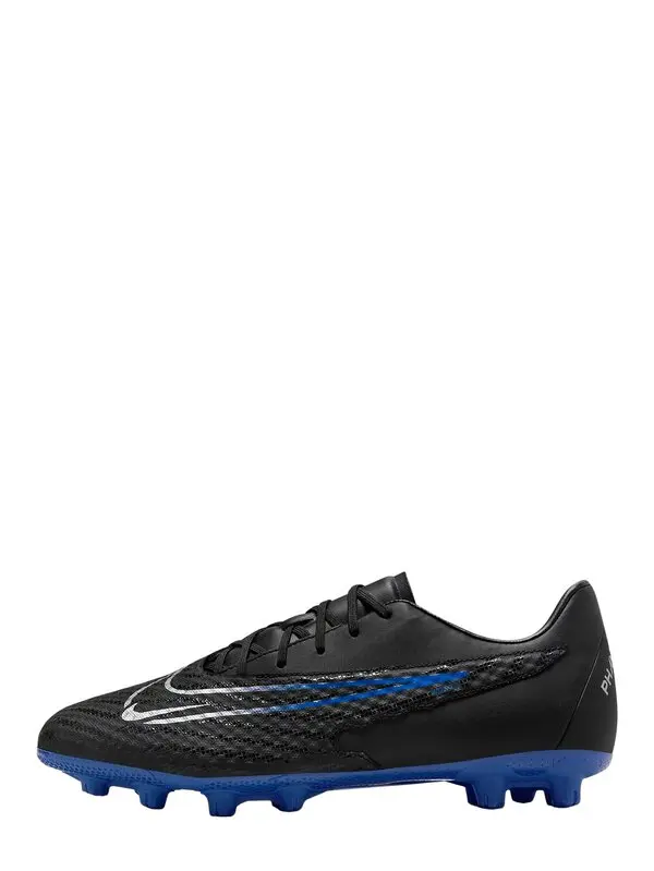 Nike Phantom Gx Academy Hg Ag Soccer Cleats - Black/hyper Royal/chrome