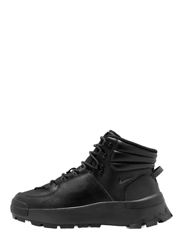Nike City Classic Premium High Top Lace-up Boots - Black/anthracite/silver