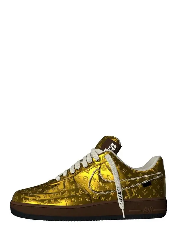 Nike X Louis Vuitton Air Force 1 Low - Gold