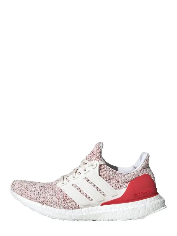 Adidas Ultraboost 4.0 Athletic Sneakers - White/red