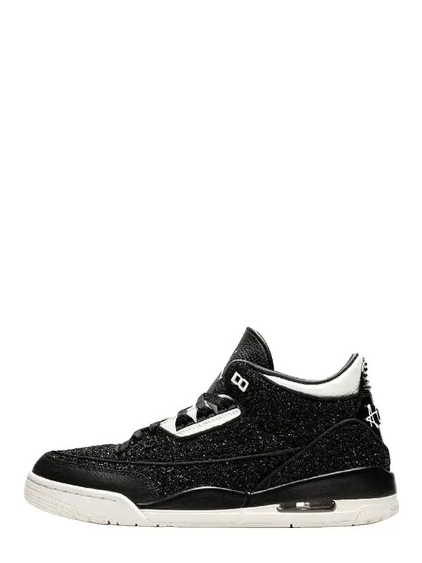JORDAN 3 Retro "black - Black/sail