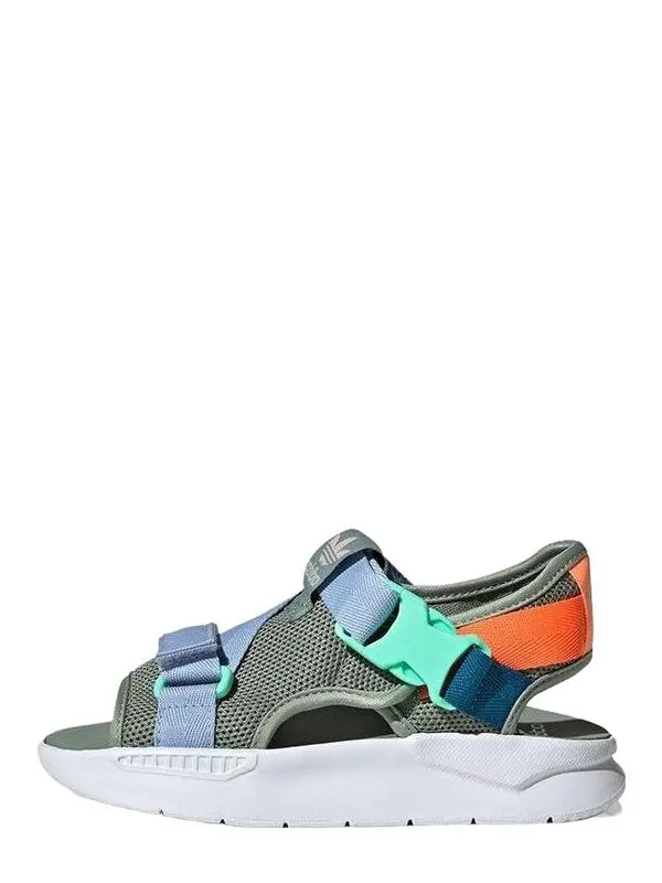 Adidas Originals 360 3.0 Sandal - Silver Green/blue Dawn/bea Orange