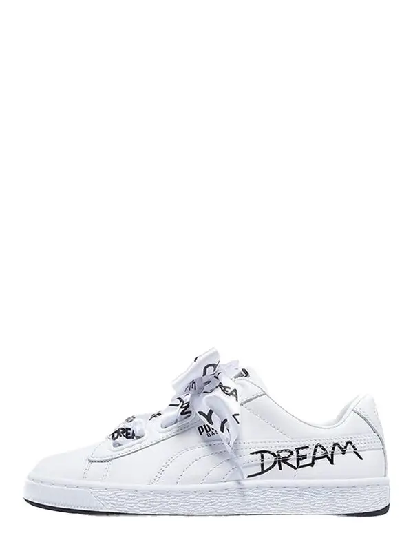 PUMA Basket Heart Hndwrttn Sneakers - White