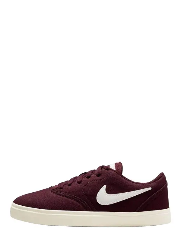Nike Check Canvas Sneakers - Burgundy Crush/sail