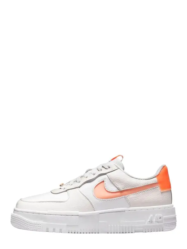 Nike Force 1 Pixel Sneakers - White/orange